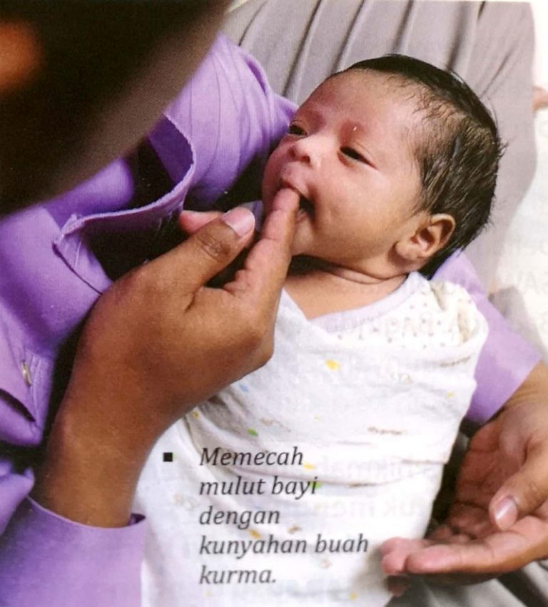 Tahnik Kepada Bayi Baru Lahir • Aku Islam