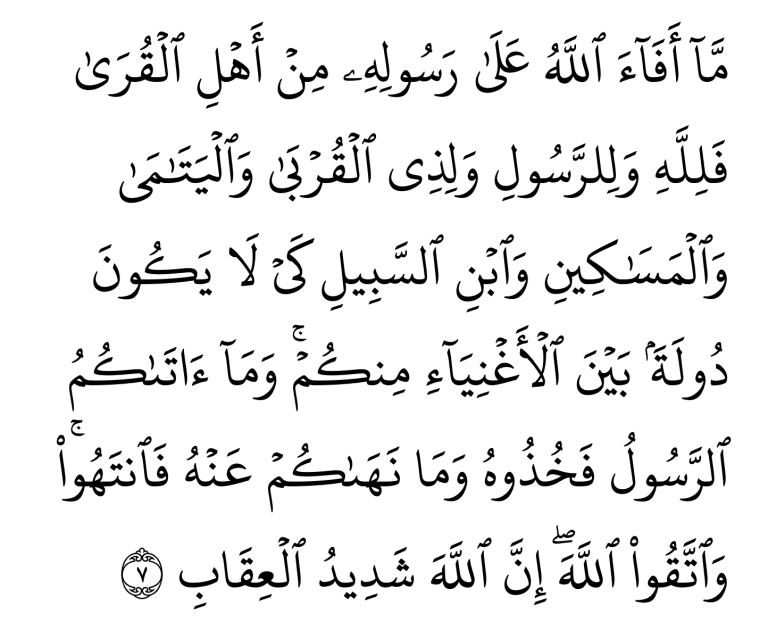 SURAH AL HASYR RUMI (Transliterasi, Audio & Terjemahan)