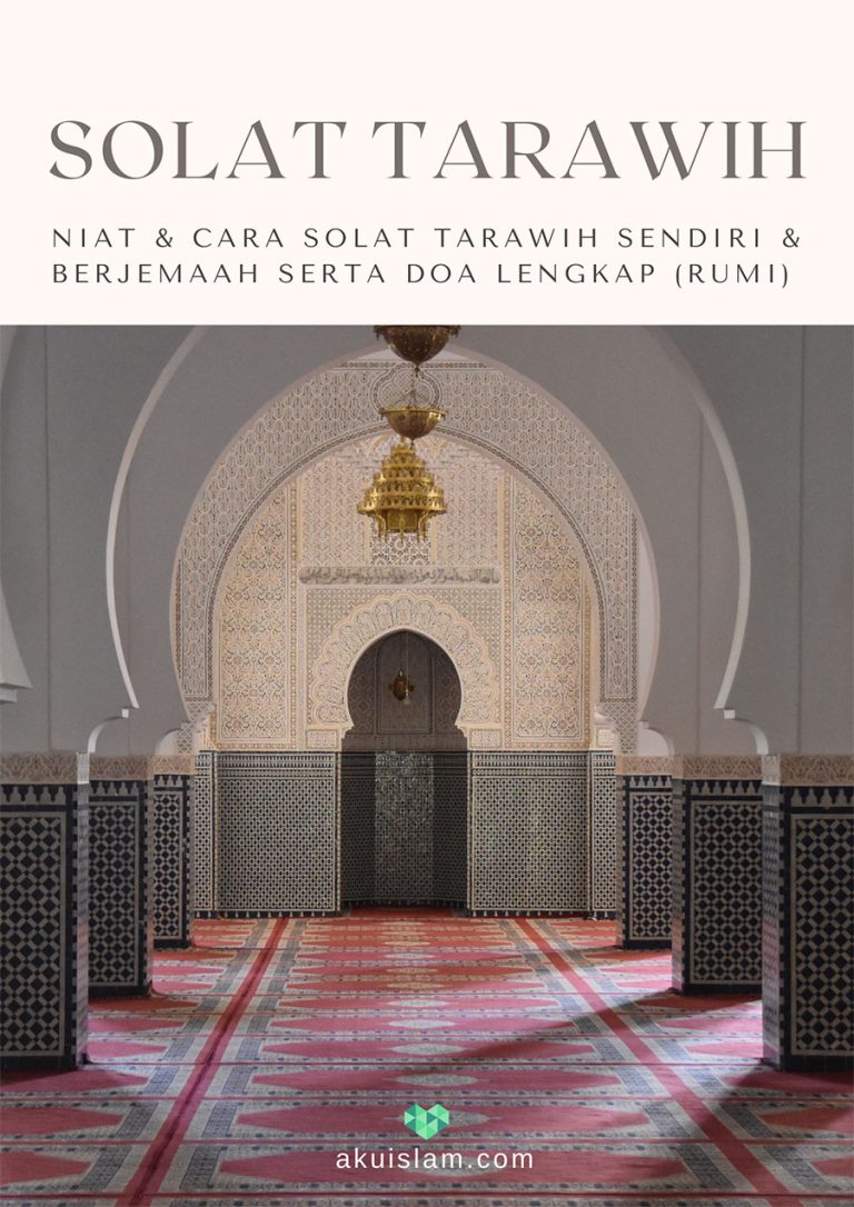 NIAT & CARA SOLAT TARAWIH (Panduan Lengkap PDF)